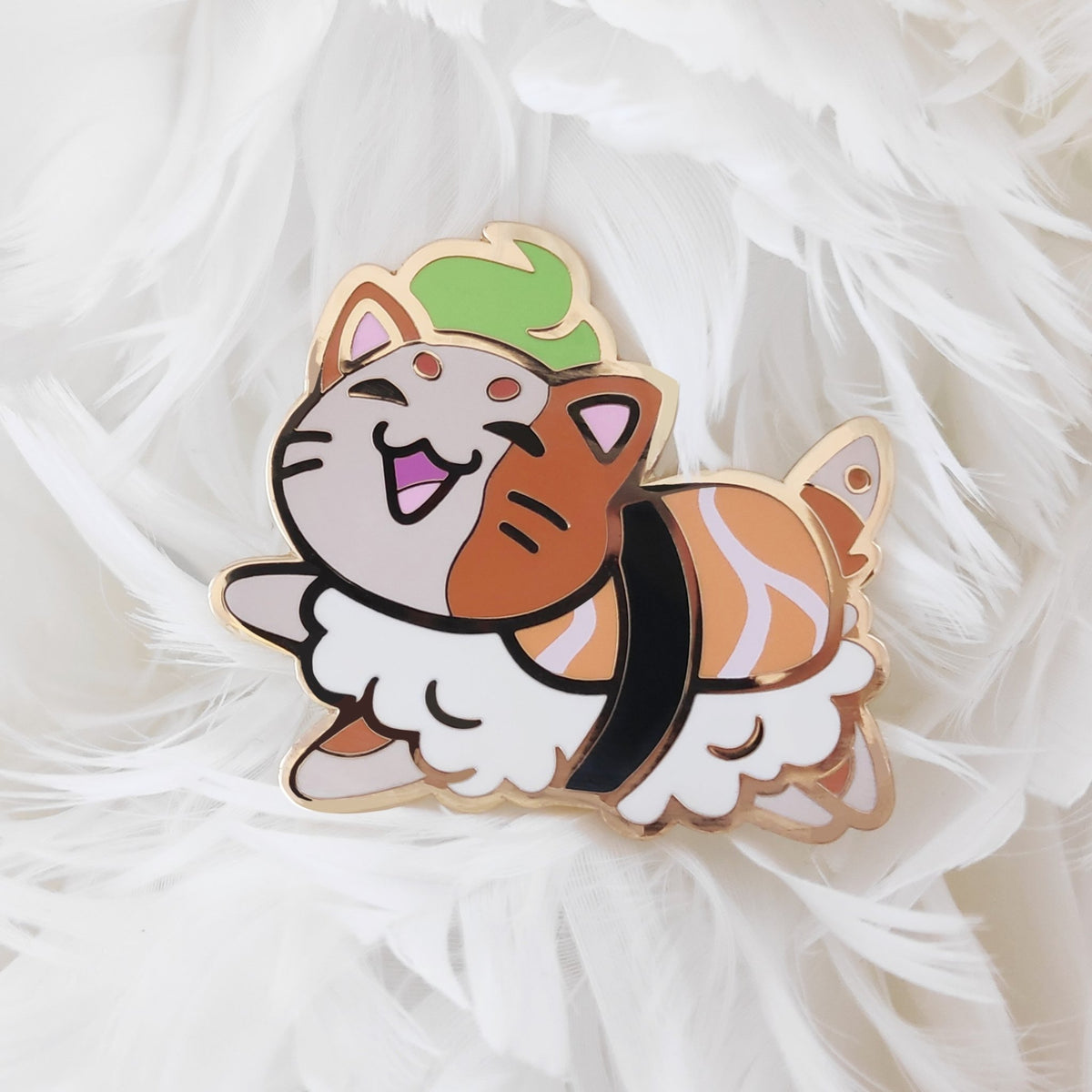 Saito "Sushi" Pin – Castle Cats Store